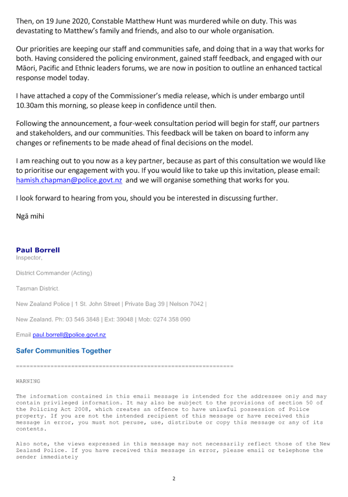 Agenda of Golden Bay Community Board - 9 00 2021