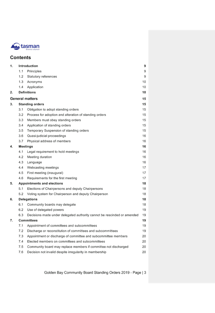 Agenda of Golden Bay Community Board - Tuesday, 8 November 2022