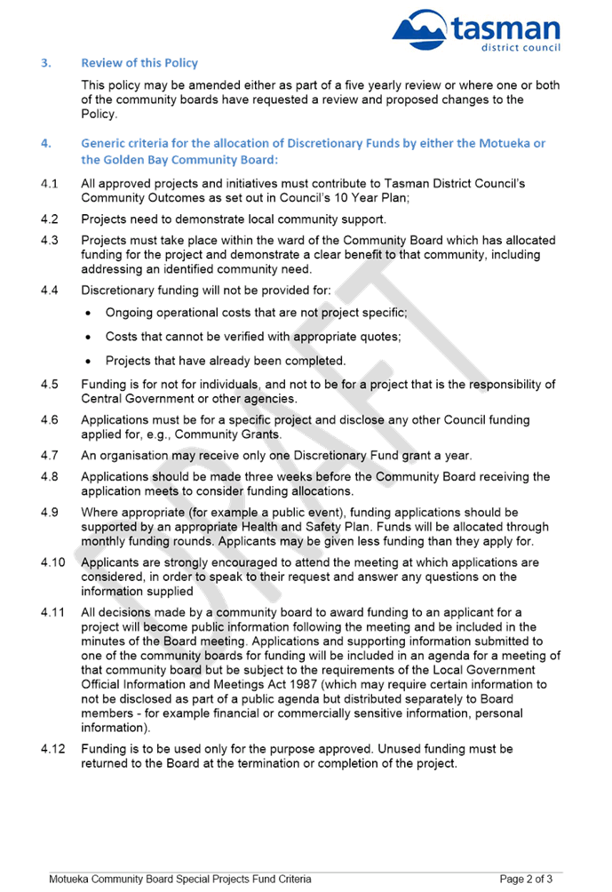 Agenda of Golden Bay Community Board - Monday, 3 April 2023